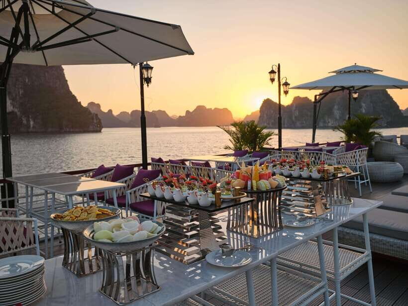Halong bay day tour: Best seller IRIS CRUISE with live band - The Itinerary: What You’ll See and Do