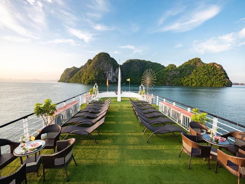 Halong Luxury cruise day trip, buffet lunch & Limousine bus - The Itinerary in Detail