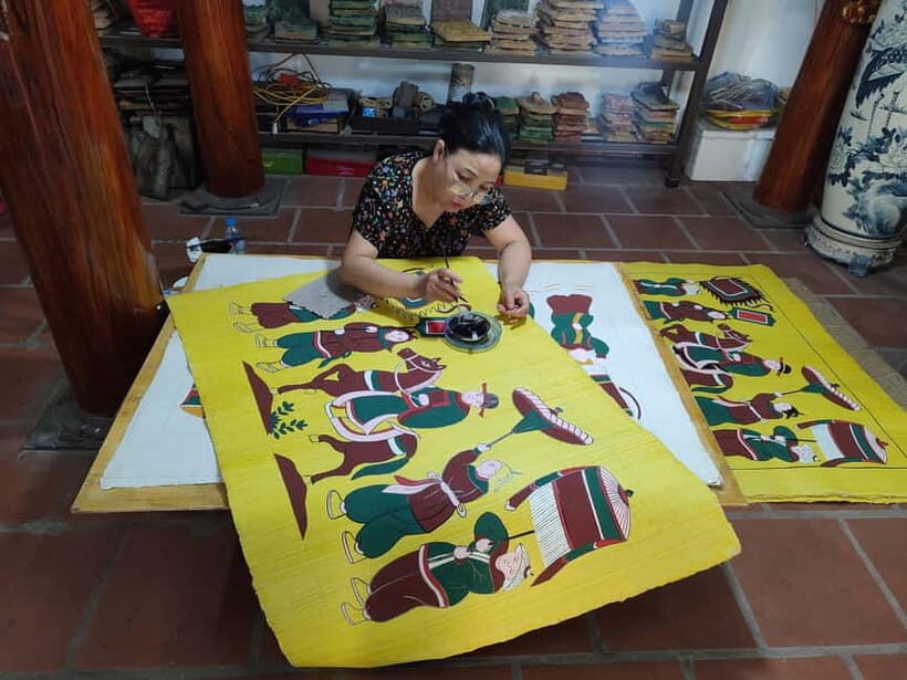 Hanois Heritage: Nom Ancient Village and Dong Ho Folk Art - A Closer Look at Nom Ancient Village and Pagoda