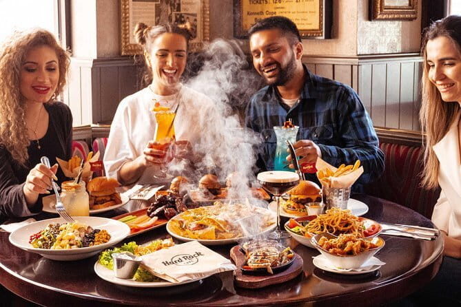 Hard Rock Cafe Florence with Set Lunch or Dinner - What Does the Meal Include?