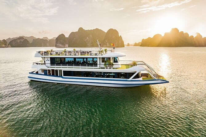 Hercules Luxury Halong Day Trip, 5 Star Cruise with Buffet Lunch - Deep Dive into the Itinerary