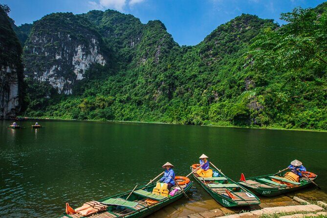 Hoa Lu, Tam Coc, Mua Cave Via Bike & Boat - Top Rated Tours 1 Day - Transportation & Group Size