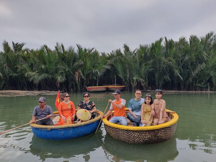 Hoi An : Bamboo Basket Boat Tour with Transportation - Detailed Breakdown of the Itinerary