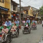 Hoi An City by night and release paper latern on Hoài river - The Value of the Tour