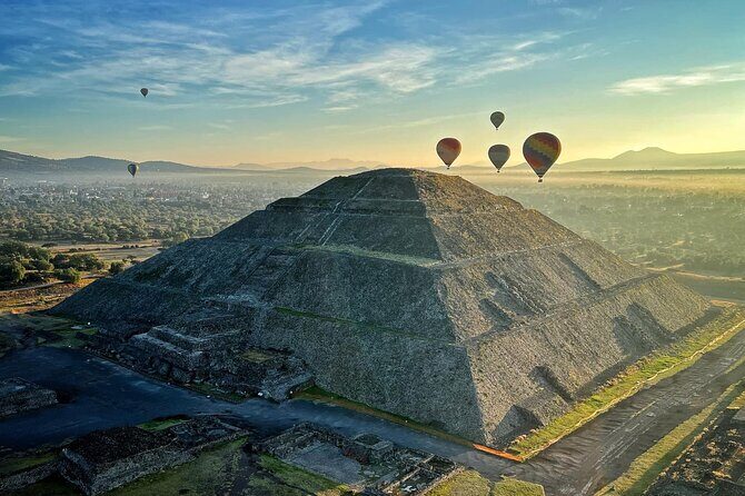 Hot Air Balloon Ride Over Teotihuacan With Guided Tour And Cave - Visiting Teotihuacan with a Certified Guide