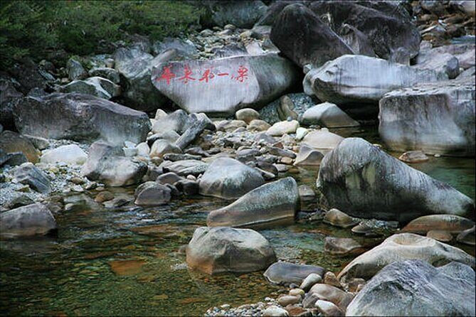 hot summer water fall &spring water river rubber boat drifting adventure. - The Itinerary in Detail