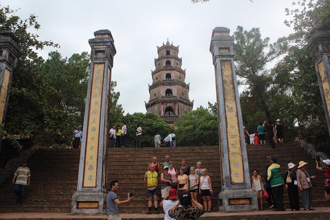 Hue: Deluxe group tour - Thien Mu Pagoda: The Spiritual Heart of Hue