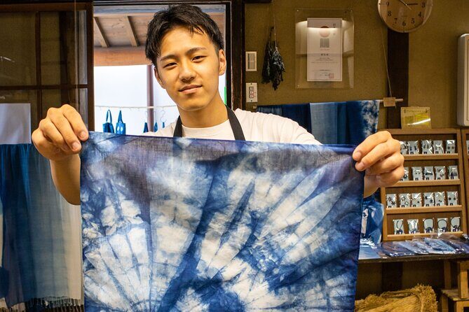 Indigo Dyeing Experience : Handkerchief / Tokushima, Shikoku - Price and Value