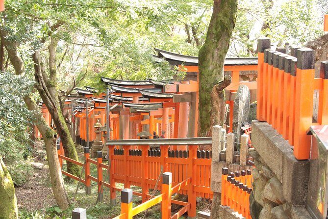 Inside of Fushimi Inari - exploring and lunch with locals - Soba Noodles and Local Flavors