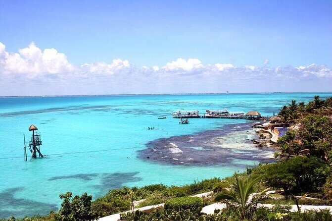 Isla Mujeres Unlimited Catamaran with Transportation from Cancun - Key Points
