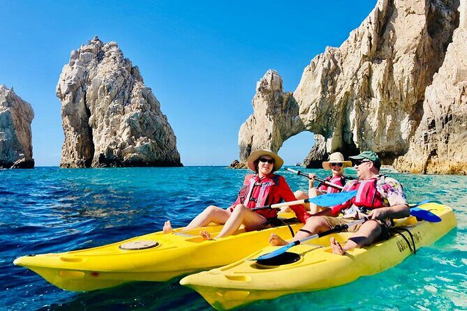Kayaking & Snorkeling in the Spectacular Waters of Los Cabos - Kayaking Past Iconic Landmarks
