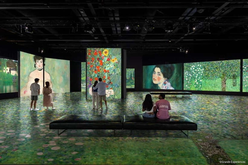 Klimt Alive Tokyo Exhibition - The Technology and Experience
