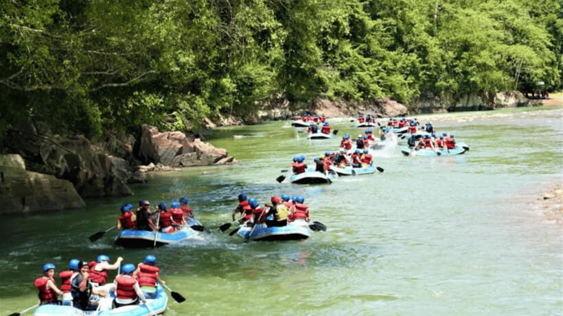 Kota Kinabalu White Water Rafting Grade 1-2 at Kiulu River - Detailed Breakdown of the Itinerary