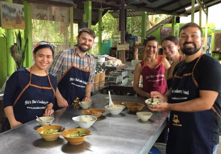 Krabi: Morning/Afternoon Thai Cooking Class at Ya's Cookery - The Itinerary in Detail