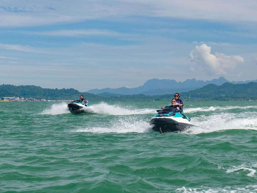 Langkawi: Jet Ski Tour Island Hopping Dayang Bunting - The stops that make it special