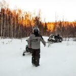Laurentians: Guided excursion by snowmobile - The Experience in Detail