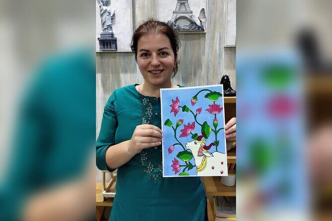 Learn to make a Pichwai Painting - Exploring the Pichwai Painting Workshop in Jaipur