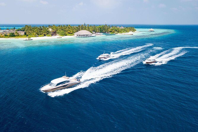 Maafushi: Airport Transfer By Speedboat - The Scenic Benefit