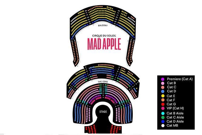 Mad Apple by Cirque du Soleil® VIP Social Experience - How the Itinerary Breaks Down