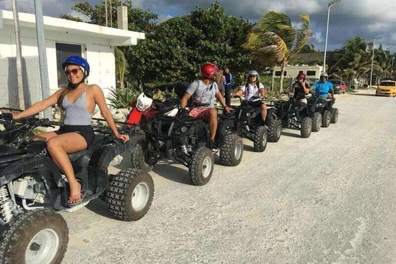 Mahahual: ATV Adventure & Open Bar Beach Day with Lunch - The ATV Ride — Action and Adventure