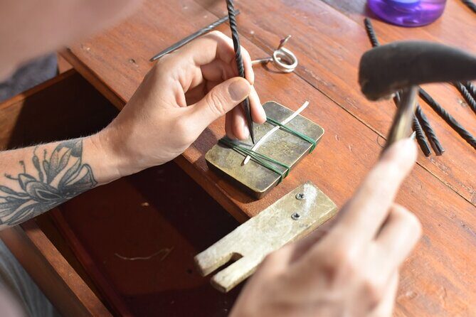 Make Your Own Bali Silver Jewelry Class with Balinese Family - The Crafting Process and Course of the Day