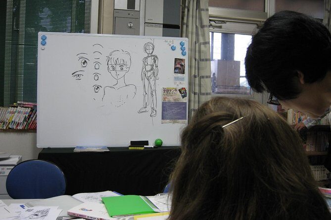 Manga Lesson with a professional Japanese Manga Artist in Nakano - The Step-by-Step Process