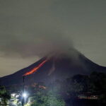 Merapi Lava Viewing at Night from the Safe Distance - Arriving at Merapi Volcano: The Nighttime Spectacle
