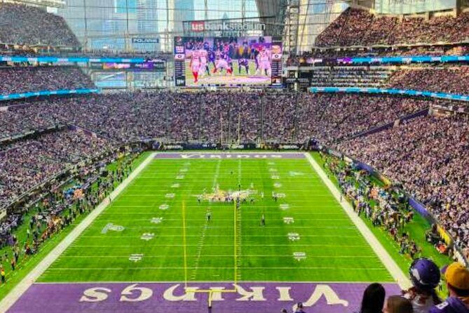 Minnesota Vikings Football Game Ticket at US Bank Stadium - The Game Day Itself