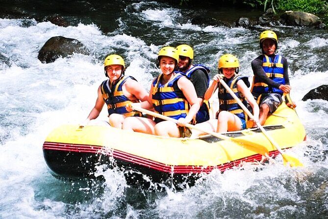 Mount Batur Trekking & White Water Rafting - The Exciting White Water Rafting on the Ayung River