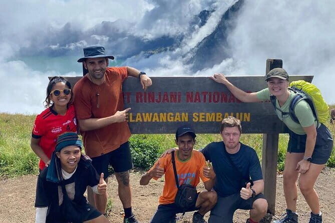 Mount Rinjani 2D 1N trekking to summit - The Support Team: Guides and Porters