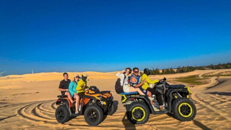 Mui Ne : White Sand Dunes Quad Bike (ATV) Rental Service - The Itinerary Breakdown