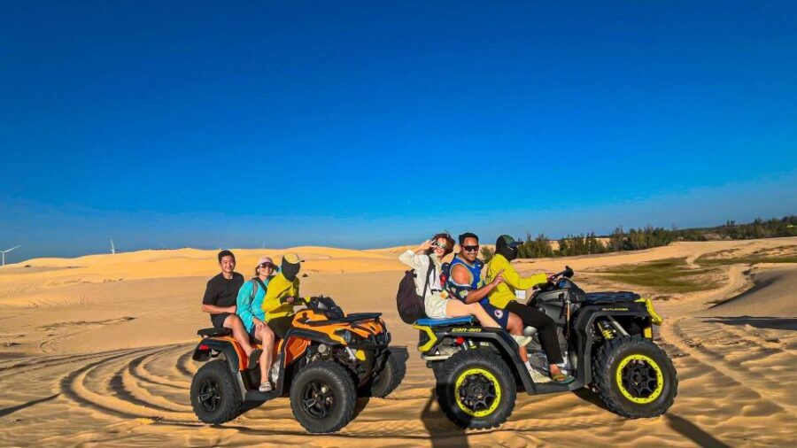 Mui Ne : White Sand Dunes Quad Bike (ATV) Rental Service - The Itinerary Breakdown