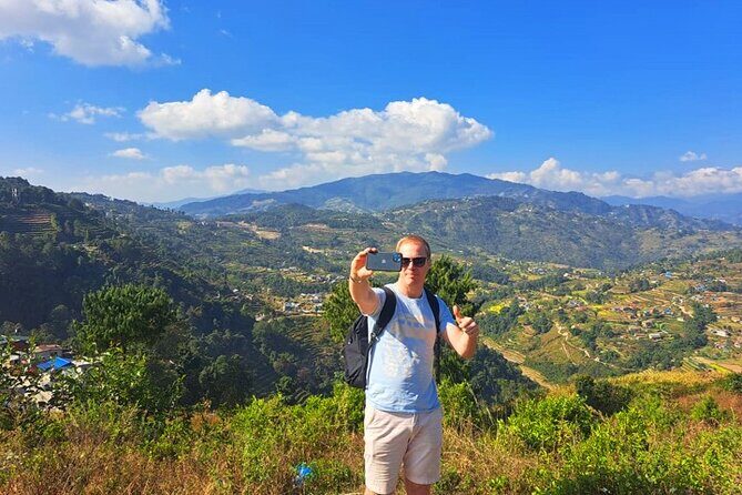 Nagarkot Trekking in Kathmandu Nepal (1 Night / 2 Days) - Walking Through Village Life