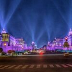 New Delhi Night City Tour - Rajpath and the Lotus Temple: Panoramic and Passing Views