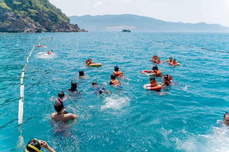 Nha Trang: Deluxe Ocean Tour With Snorkeling, BBQ & Mud Bath - Snorkeling at Coral Reef