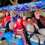 Nights of Lights Private Electric Golfcart Tour up to 7 People - The Itinerary in Detail