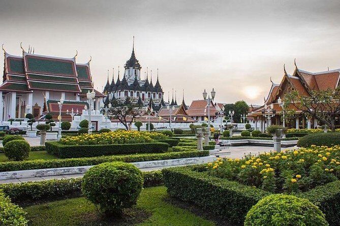 Old Town City Tour of Bangkok with Wat Suthat, Wat Saket & Wat Ratchanadda - Transportation & Group Size