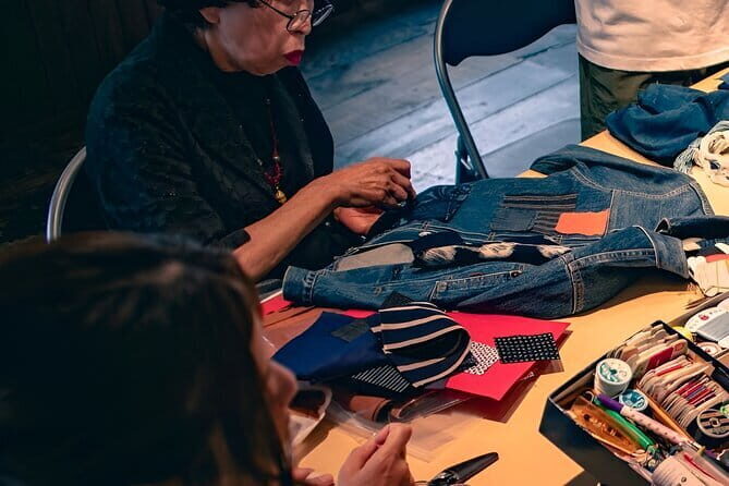 Osaka Small Group Sashiko Japanese Craftmanship Workshop - The Value of the Experience