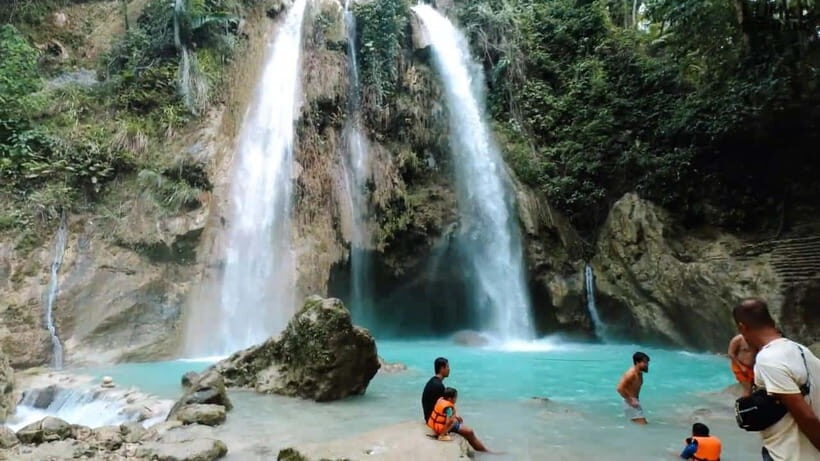 Oslob: Whaleshark Swimming, Inambakan Falls & Moalboal Tour - Detailed Itinerary Breakdown
