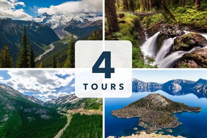 Pacific Northwest Bundle  4 Self-Guided National Park Tours - Practical Details and Tips