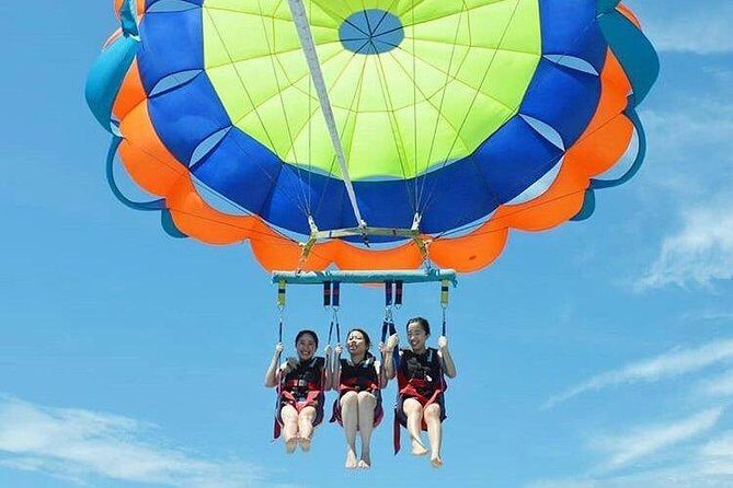 Parasailing Adventure watersport all include - The Practicalities: Timing, Group Size, and Cost