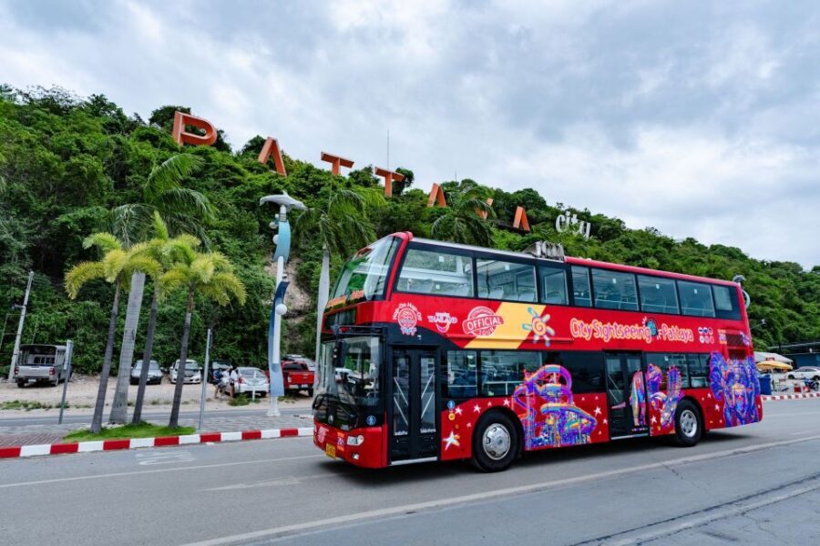 Pattaya: City Sightseeing Hop-On Hop-Off Bus Tour - Detailed Breakdown of Major Stops