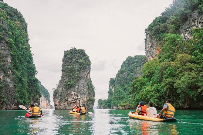 Phang Nga Bay Sunset Cruise Dinner with Sea Canoe and Loy Krathong from Phuket - What’s Included & What to Consider