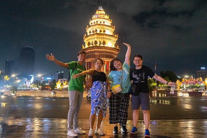 Phnom Penh Evening Food Tour - Inclusive 5 stops local Tastings - Detailed Breakdown of the Itinerary