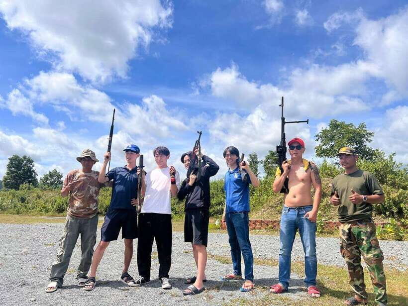 Phnom Penh-Sihanoukville Kampot Kep Shooting Range RPG - The Shooting Range Experience