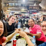 Phnom Penh: Street Art and Food Tour with Pickup and Beer - Sampling Authentic Khmer Cuisine