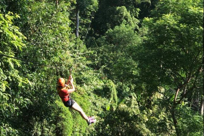 Phuket Hanuman World Zipline Adventure with Round-Trip Transfers - Transportation and Group Size