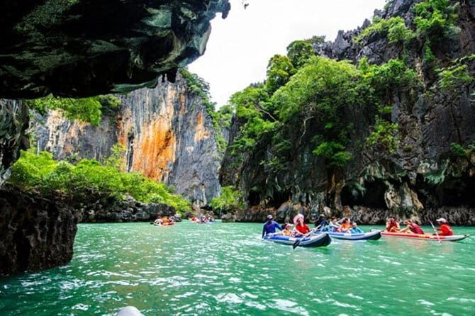 PHUKET: James Bond-Canoeing Hong Island by Speed boat-Lunch - The Small-Group Advantage