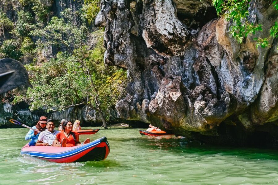 Phuket: James Bond Island Longtail Boat and Sea Canoe Tour - Transportation, Timing, and Group Size