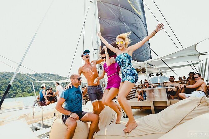 Phuket Party Boat See Sunset Most Beautiful Racha and Cocal Island by Catamaran - The Itinerary in Detail